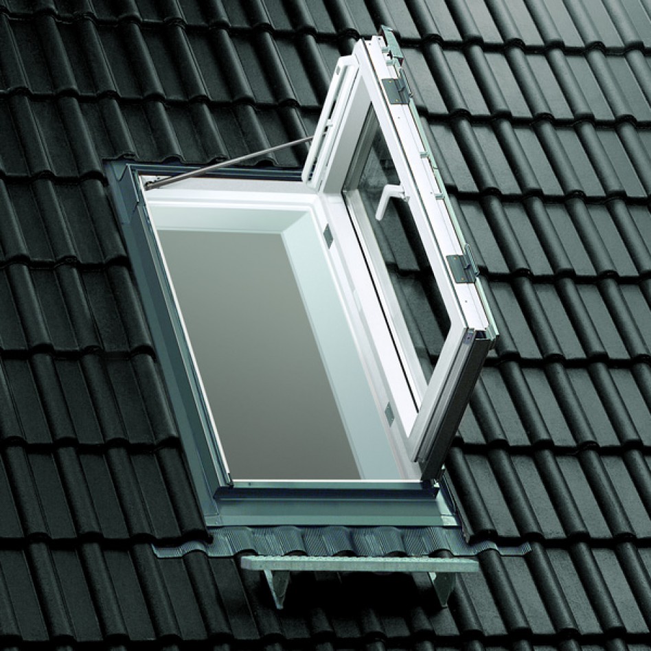 Velux GXU FK06 66x118 Wohn-/Ausstiegsfenster Türfunktion Kunststoff ...